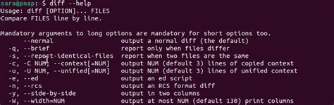 Linux Diff Command Syntax Options And Examples