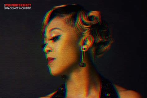 Color Pixel Rgb Split Double Color Phot Graphic By Sadhincosta128 · Creative Fabrica