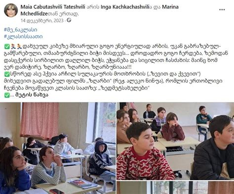 ჩემი სადამრიგებლო მე 6 ა კლასი ზედმეტსახელები“