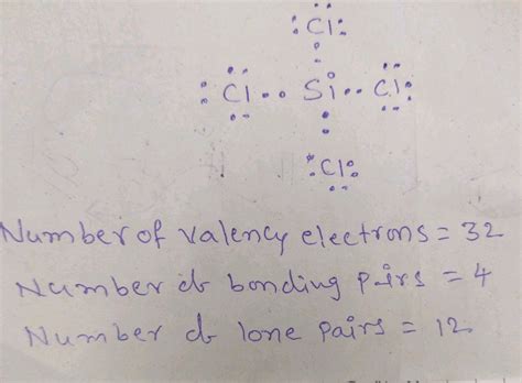 [solved] State The Number Of Valence Electrons Bonding Pairs And Lone Course Hero