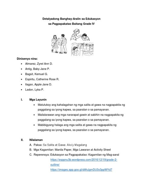 Dlp In Values Group 4 Pdf