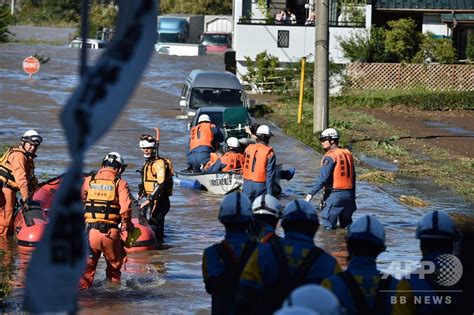 台風19号死者35人に 各地で懸命の救出活動 写真10枚 国際ニュースAFPBB News