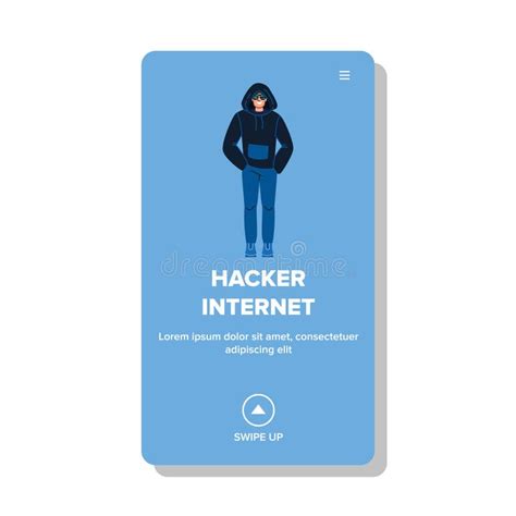 Hacker Internet Vector Stock Vector Illustration Of Flat 270375211