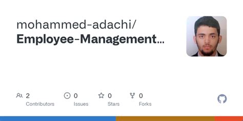 Mohammed Adachi On Linkedin Github Mohammed Adachiemployee
