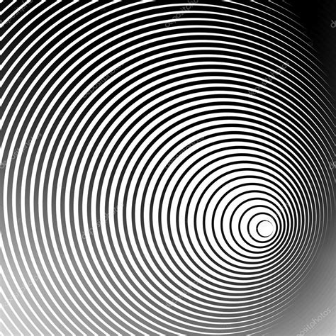 Concentric Radial Radiating Circles Background Stock Vector Image By ©vectorguy 109754926