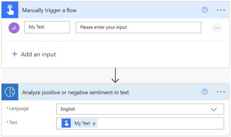 Power Automate 에서 감정 분석 사전 구축 모델을 사용하세요 Ai Builder Microsoft Learn