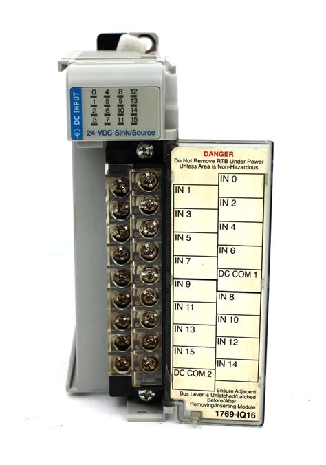 Allen Bradley 1769 Iq16 Ser A F W Rev 3 1 Compact I O Input Module