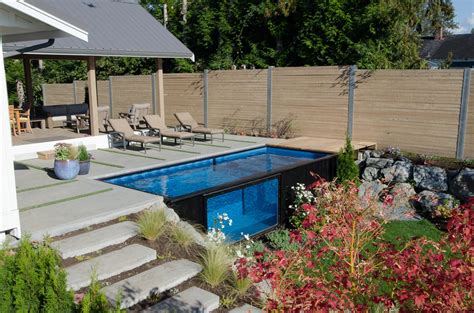 Modpools Repurposes Used Shipping Containers As Swimming Pools And Hot Tubs