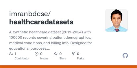 GitHub Imranbdcse Healthcaredatasets A Synthetic Healthcare Dataset With