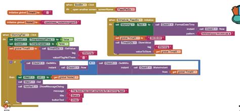 Schedule Fix Desired Time To Control Servo Motor MIT App Inventor Help MIT App Inventor