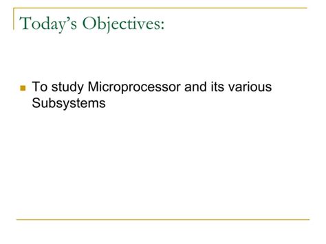 Lecture5 Microprocessor Microprocessorppt
