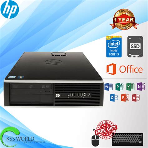 HP Compaq 8100 Elite Small Form Factor Business PC Intel Core I5 4gb Ram 500gb HDD