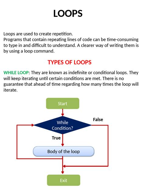 Loop Note Pdf Control Flow Computer Programming