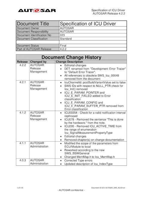 Pdf Specification Of Icu Driver Autosar · 2017 10 20 · Specification Of Icu Driver
