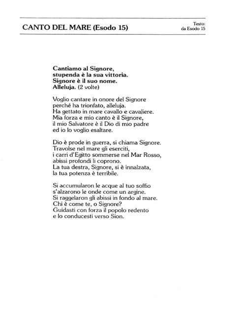Canto Del Mare