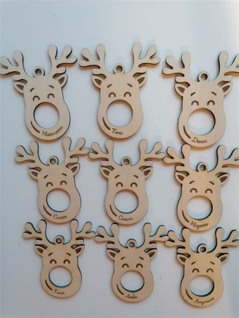 Коледна дървена играчка за елха с гравирано име гр София Хаджи Димитър • Olx Bg