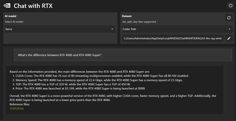 Chat With NVIDIA RTX Tech Demo Review Using Chat With RTX TechPowerUp
