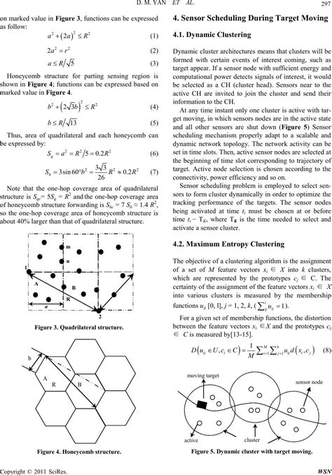 Sensor Scheduling Algorithm Target Tracking Oriented