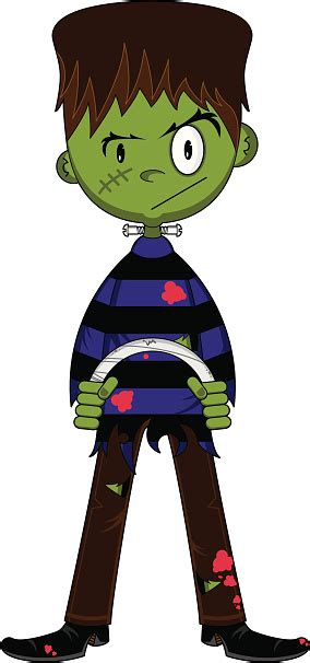 귀여운 어린 프랑켄슈타인 몬스터 공포 무서움에 대한 스톡 벡터 아트 및 기타 이미지 공포 무서움 귀여운 나사 Istock