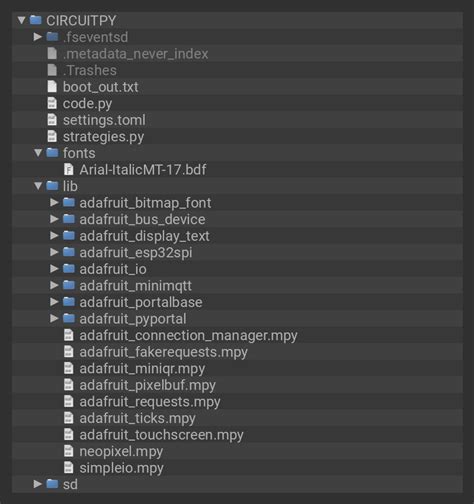 Project Files Pyportal Oblique Strategies Adafruit Learning System