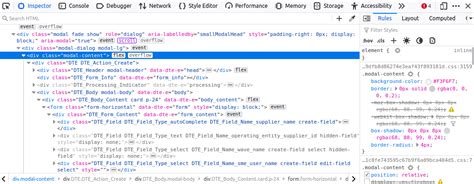 After Updating Datatable Editor Version To 220 Existing Datatable New Modal Ui Is Breaking