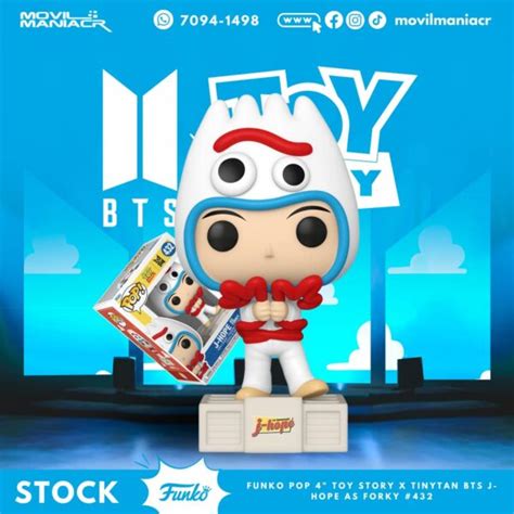 Funko Pop Toy Story X Tinytan Bts J Hope As Forky 432