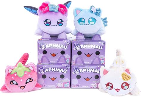Aphmau Meemeows 4 Pack Mystery Plush Series 2 Each Pack Contains 4 Of 8 Possible Meemeows