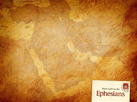 The Book Of Ephesians Powerpoint Template
