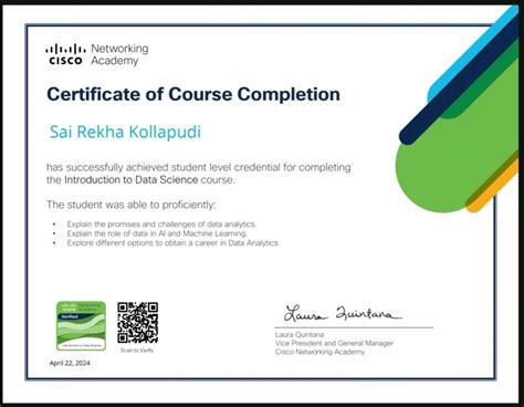 Datascience Cisco Careerdevelopment Analytics Sai Rekha Kollapudi