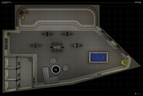 Nova Class Starship Rec Rm Deck 4 Game Tile Hires By Captain Harker On