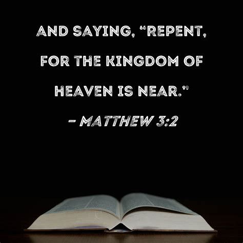 Repent Jesus Is Coming Soon