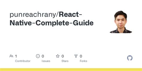 GitHub Punreachrany React Native Complete Guide