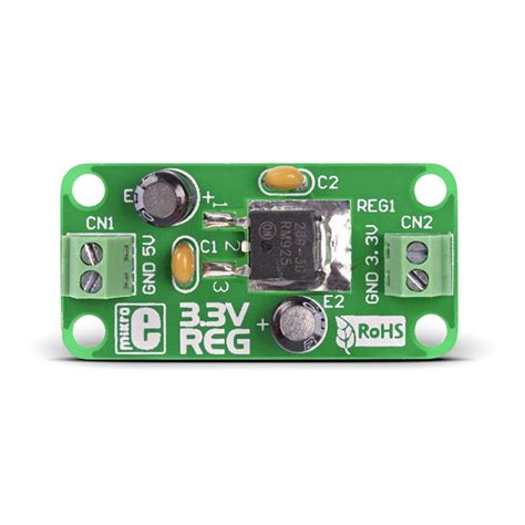 Mikroe 3 3v Reg Board Mikroe 191 Debug Store