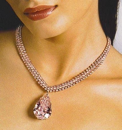Pink Diamond Necklaces Pink Diamond Necklaces Pink Diamond Gorgeous