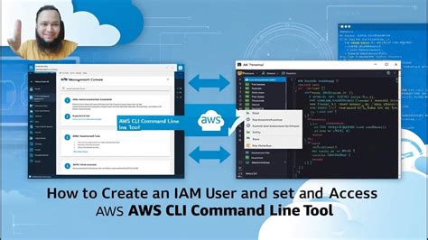 How To Create Iam User And Access Aws Cli Command Line Tool Youtube
