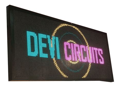 B B S Devices LED Multi Color Display Board At Rs Square Feet In Chennai ID