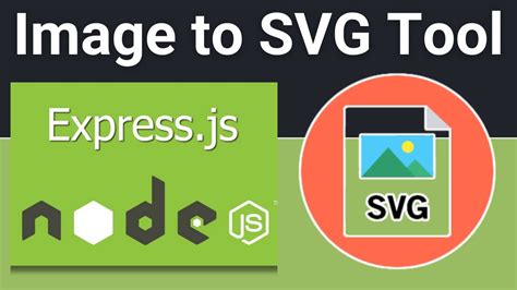 Nodejs Express Project To Export Png And  Images To Svg Using