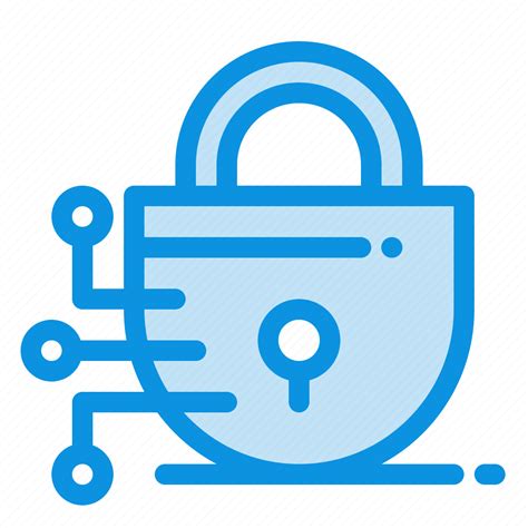 Digital Lock Technology Icon Download On Iconfinder