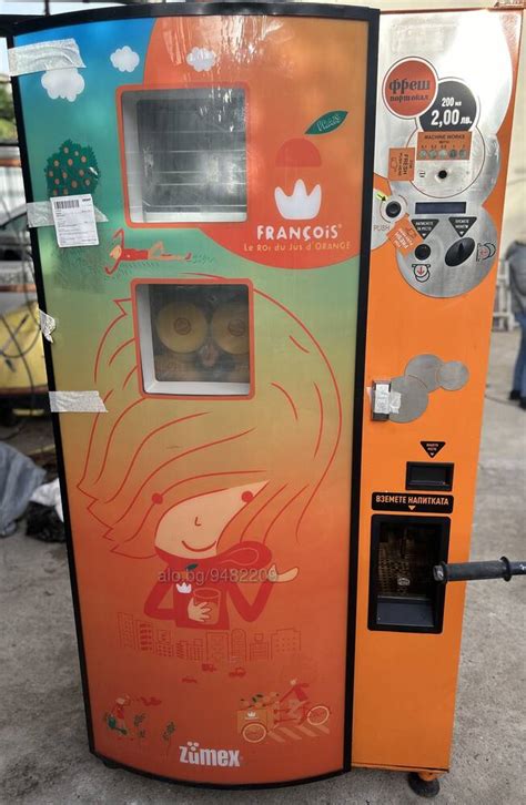 Вендинг Vending Zumex за фреш портокали Вендинг автомати Ямбол