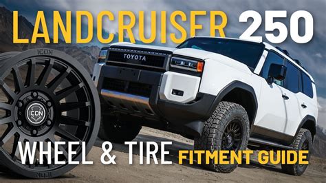 2024 Toyota Land Cruiser Wheel Offset And Tire Size Guide Full Cycle Test Youtube