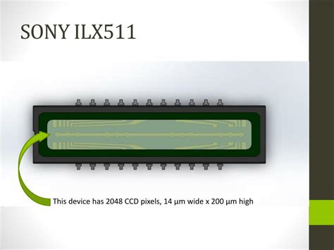 PPT Design Of CCD Array Detector For A Czerny Turner Spectrograph PowerPoint Presentation ID