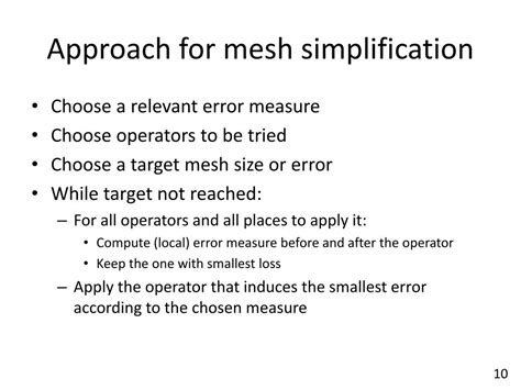 Ppt Triangle Mesh Processing Powerpoint Presentation Free Download Id2563385