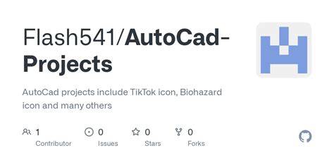GitHub Flash AutoCad Projects AutoCad Projects Include TikTok Icon Biohazard Icon And