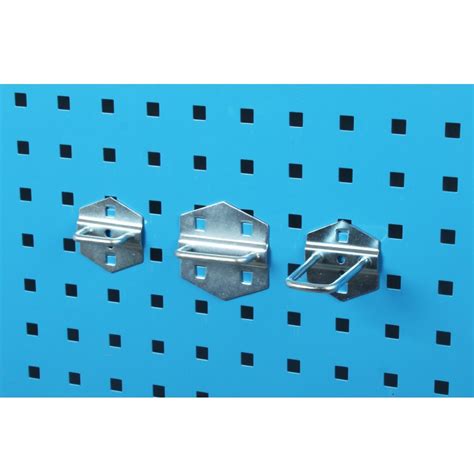 Steel Pegboard Assorted Hooks Square Holes Shopee Malaysia