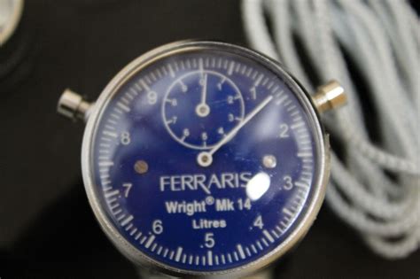 Ferraris Medical Wright Respirometer Mk 14 Js Medical Equipment
