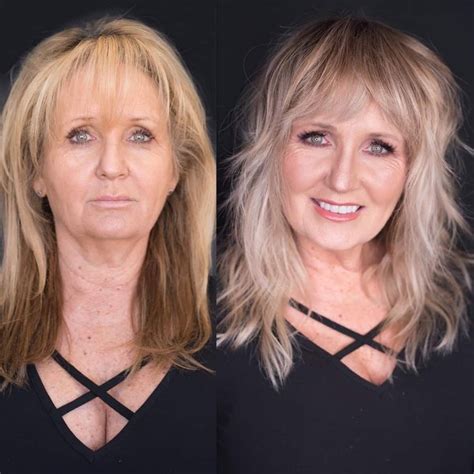 19 Flattering Hairstyles For Women Over 60 With Round Face Shapes
