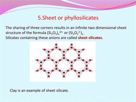 Silicates Classification Of Silicates Zeolites Application Of Zeolites Pptx Chemistry Science