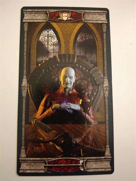The Itinerant Librarian Deck Review Vampires Tarot Of The Eternal Night