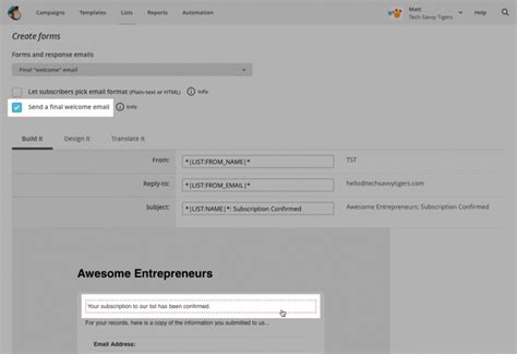 Set Up Your Opt In Freebie With MailChimp A Step By Step Guide