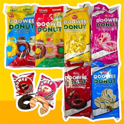 Halal Doowee Donut Sedap Donut Lembut Ada Cream Dowee Donut Cake Sponge